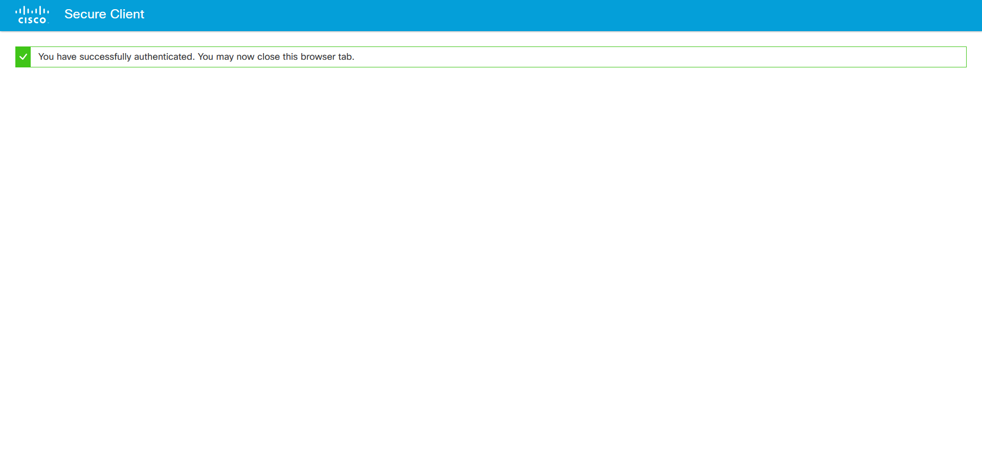 Cisco Secure Client for Windows